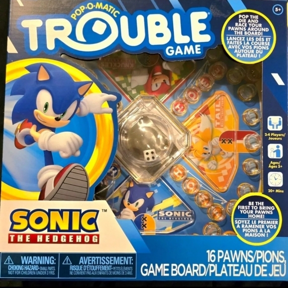 Sonic The Hedgehog | Toys | Nwt Sonic The Hedgehog Sega Trouble ...